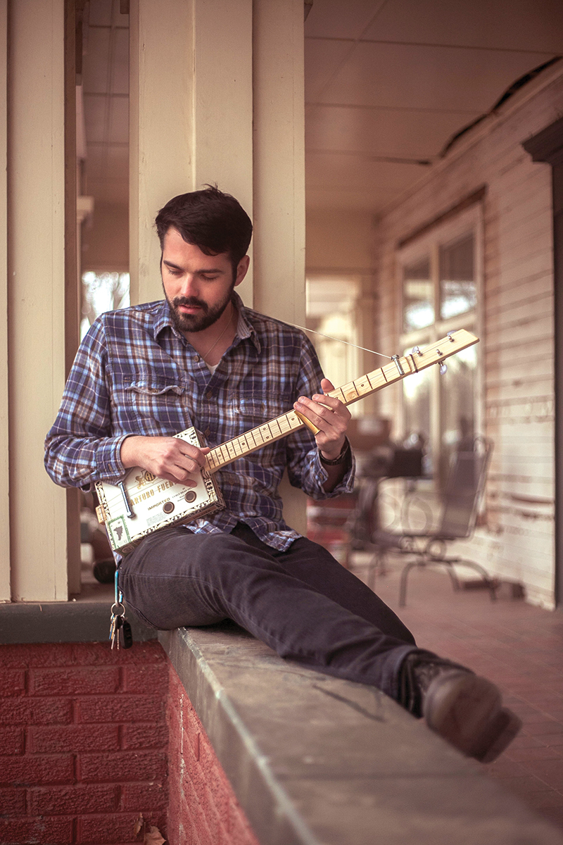 Kyle Reid’s Cigar-Box Guitars - 405 Magazine