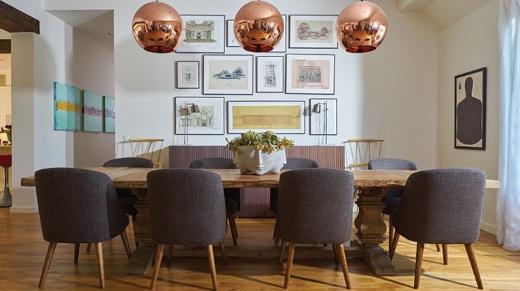 The Bridwell Home: Bold and Beautiful - 405 Magazine