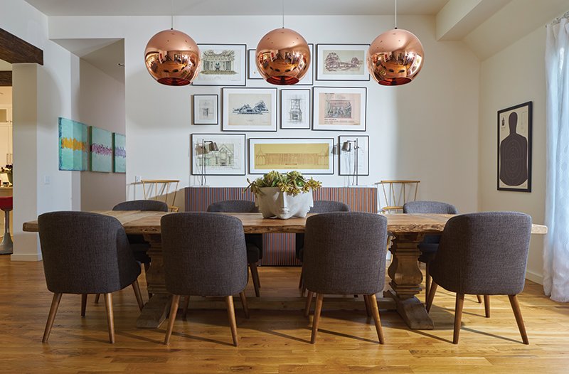 The Bridwell Home: Bold and Beautiful - 405 Magazine