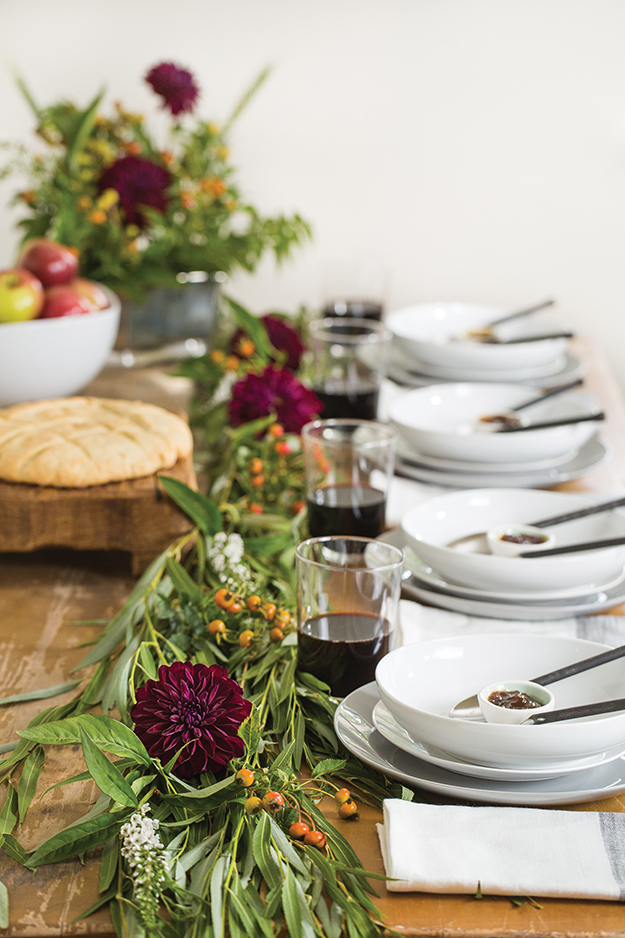 Inspiration From Nature for Setting the Table - 405 Magazine